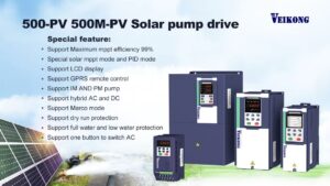 VFD Solar Pump Inverter Manufacturer, Solar Pump Drive China